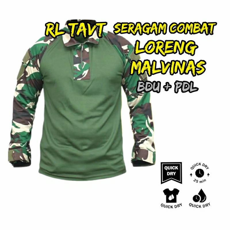 Jual Seragam Combat Loreng Malvinas Tni | Shopee Indonesia