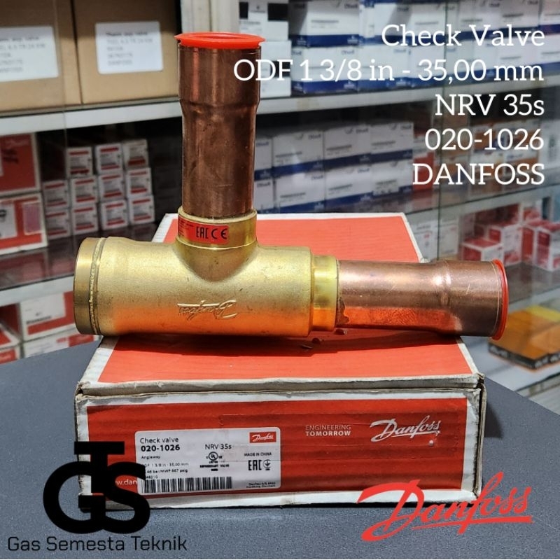 Jual CHECK VALVE DANFOSS 1 3/8" EVR 35S (020-1026) | Shopee Indonesia
