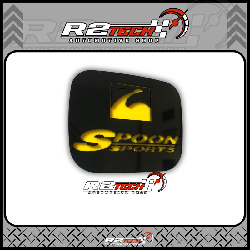 Jual EMBLEM HONDA BELAKANG MODEL SPOON -BRIO OLD -MOBILIO (Warna Kuning ...