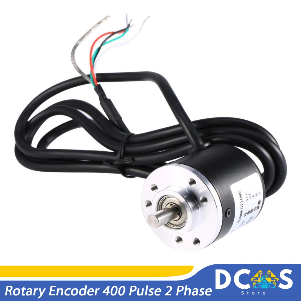 Jual Rotary Encoder 400 Pulses Per Rotation 2 Phase A B Phase 400 PPR ...