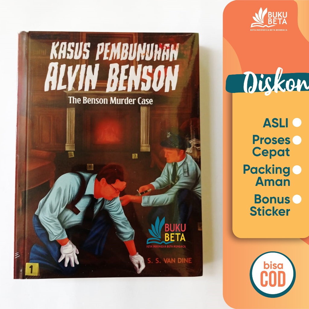 Jual Kasus Pembunuhan Alvin Benson - S.S. Van Dine | Shopee Indonesia