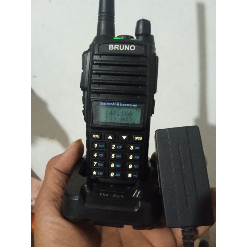 Jual ht china merk bruno dual band bekas | Shopee Indonesia