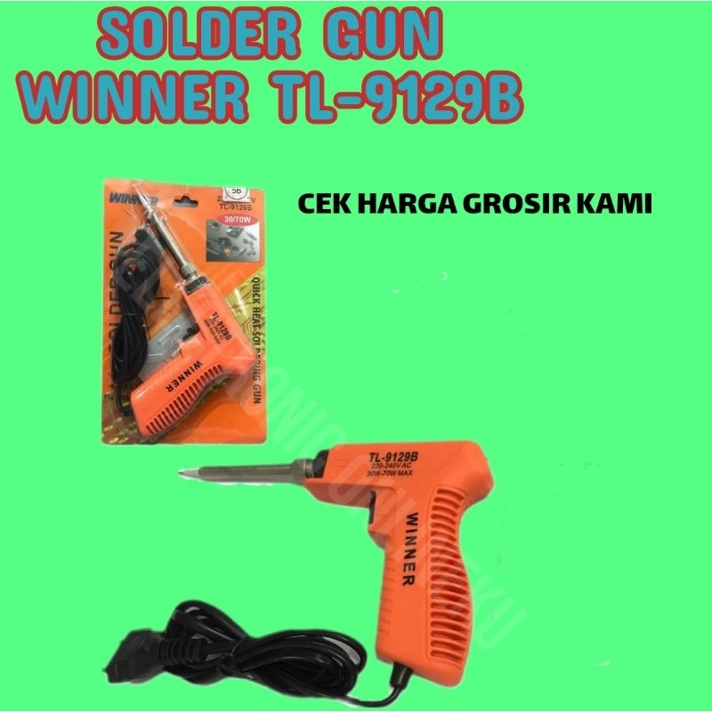 Jual SOLDER WINNER GUN ORANGE MB TL9129B-70W | Shopee Indonesia
