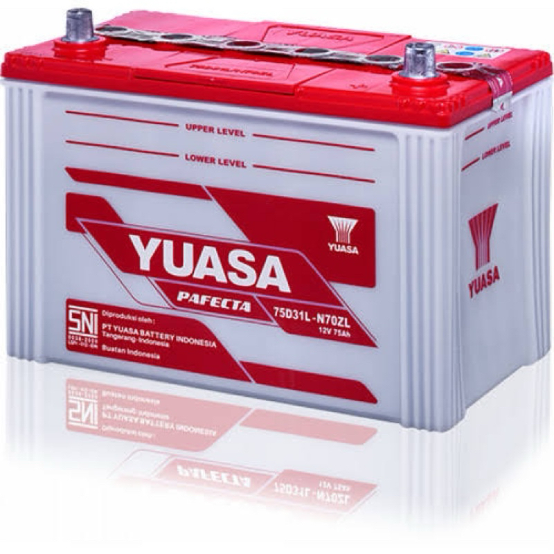 Jual Aki Yuasa N70ZL Pafecta (Aki Basah Mobil Ertiga Diesel, Pajero Diesel, Lexus LS400, dan ...