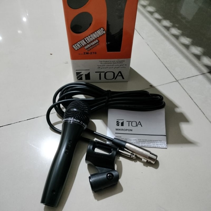 Jual Mic TOA Mikrofon adzan TOA Original | Shopee Indonesia