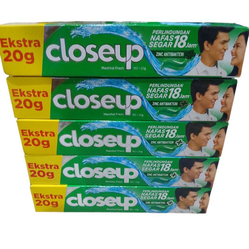 Jual Close up Pasta Gigi Zinc Antibakteri 160g | Shopee Indonesia