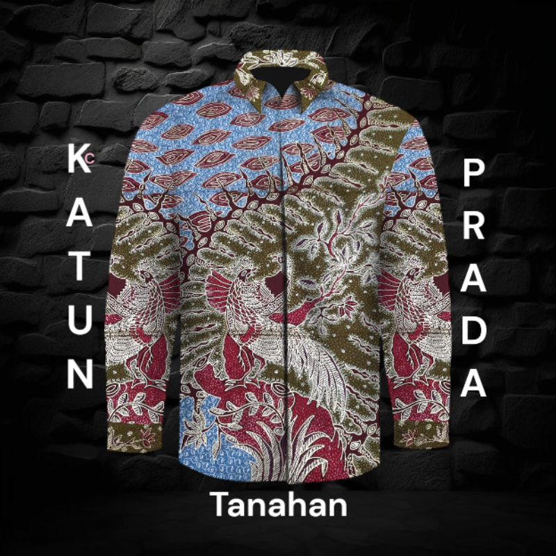 Jual Bahan Batik Tulis Exlusive Katun Tanahan Prada Asli Full Tulis ...