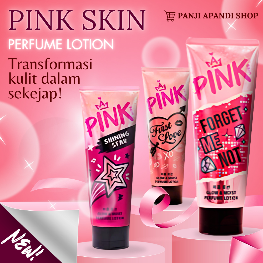 Jual Pink Skin Perfume Lotion 180ml - Parfum Serum, Melembabkan ...