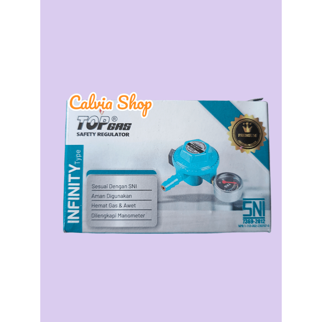 Jual Regulator Kompor Gas LPG / Regulator Low Pressure Top Gas Type ...