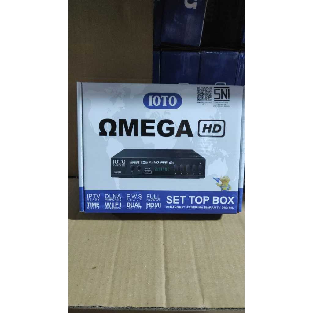 Jual SET TOP BOX STB TV DIGITAL iOTO OMEGA SNI KOMINFO | Shopee Indonesia