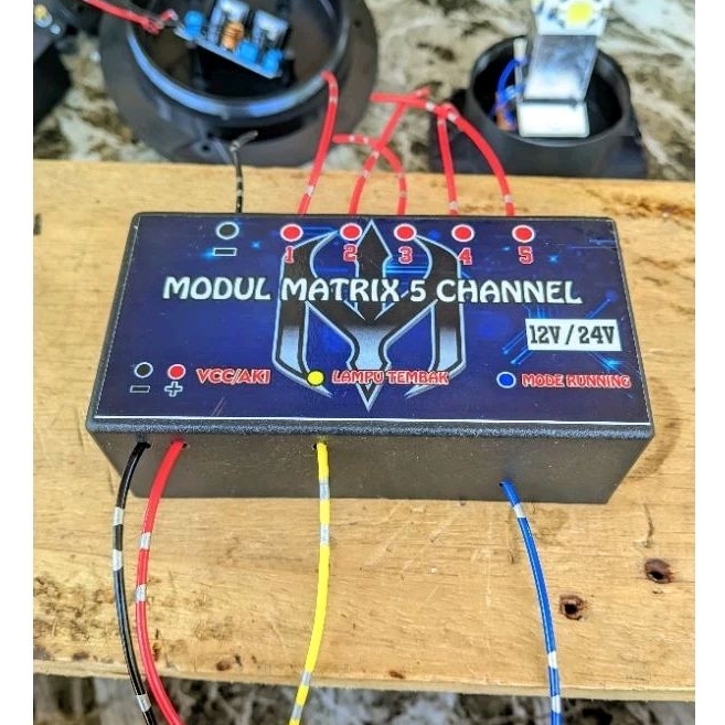 Jual Modul Matrix 5 Channel, 8 Mode, 12-24 Volt | Shopee Indonesia