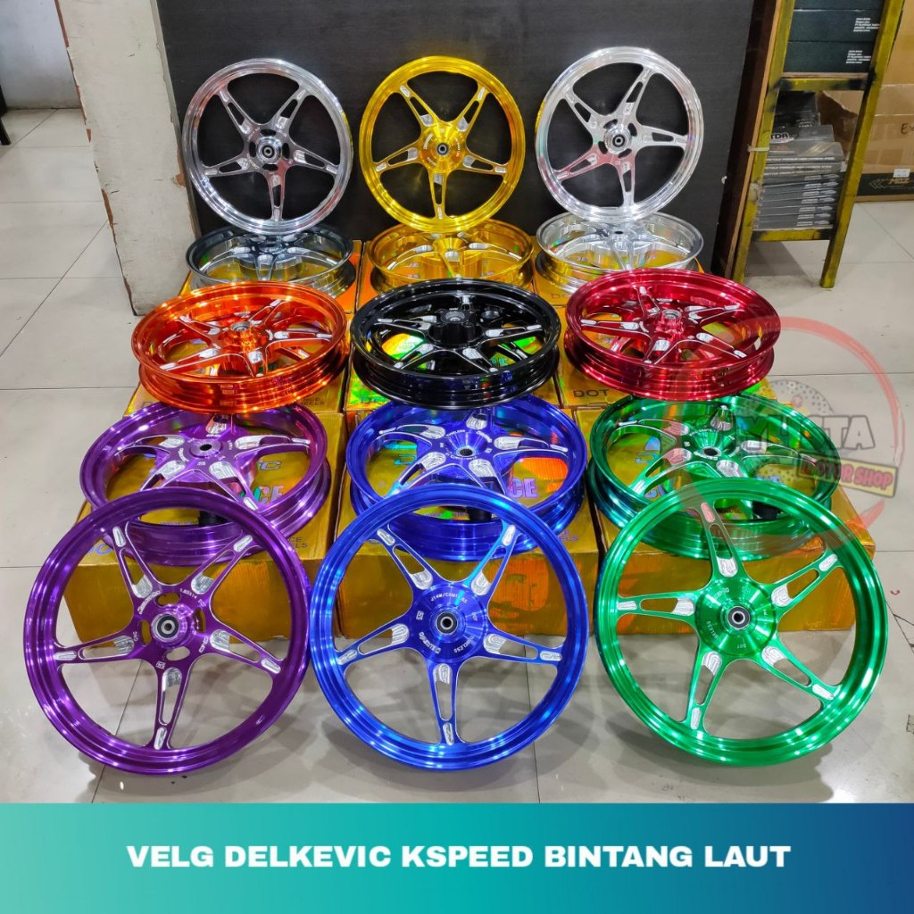 Jual VELG DELKEVIC KSPEED BINTANG LAUT VARIO 110 125 150 / AEROX OLD ...