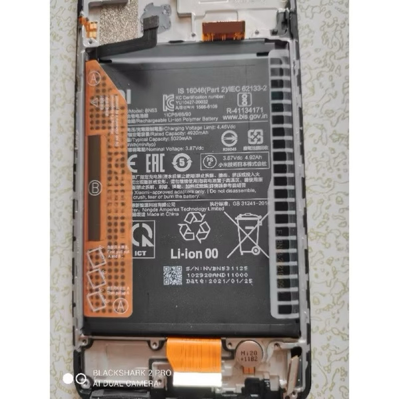 Jual baterai redmi note 10 pro original copotan | Shopee Indonesia