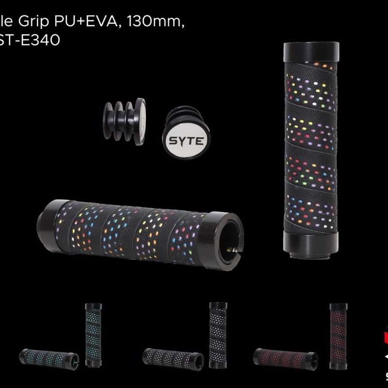 Jual handgrip grip sarung stang syte 340 model 2 lock motif bartape ...