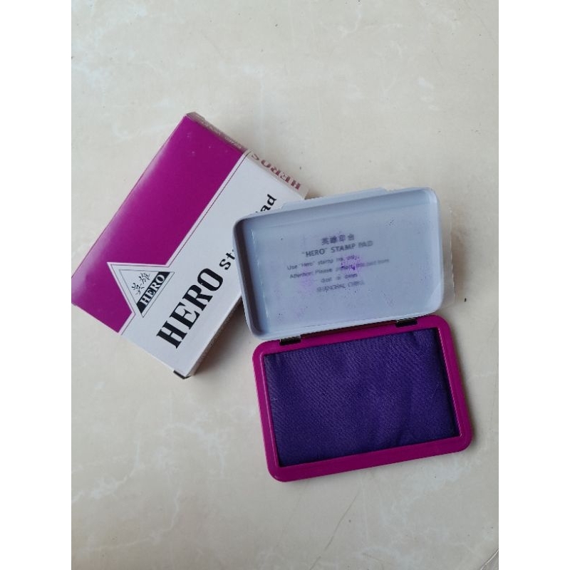 Jual Bantalan stempel/ Hero stamp Pad | Shopee Indonesia