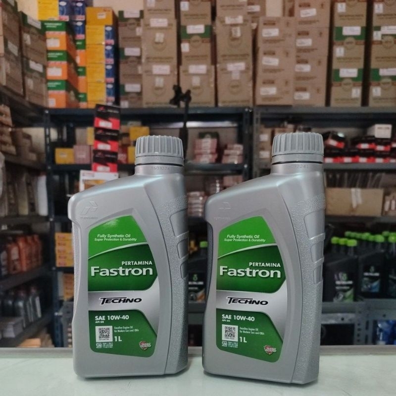 Jual OLI MESIN PERTAMINA FASTRON TECHNO 10W-40 1L | Shopee Indonesia