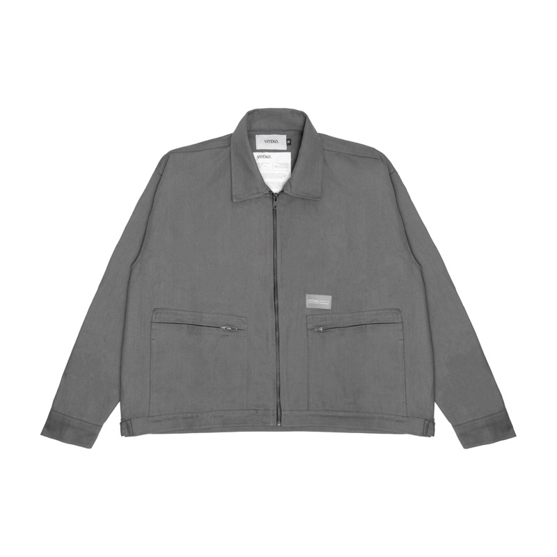 Jual Viteko / Work Jacket Boxy Fit Grey Domination Arise | Shopee Indonesia