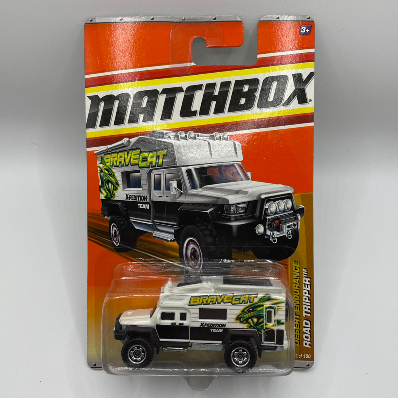 Jual Matchbox Road Tripper Brave Cat Desert Endurance Offroad RV Camper ...