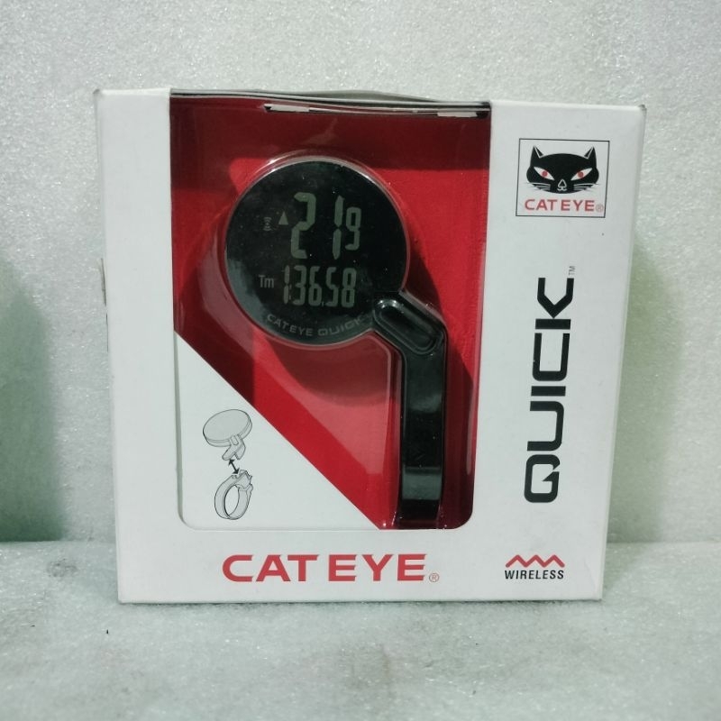 Jual Spedometer Sepeda Cateye Wirelees CC - RS 100W cyclocomputer untuk ...