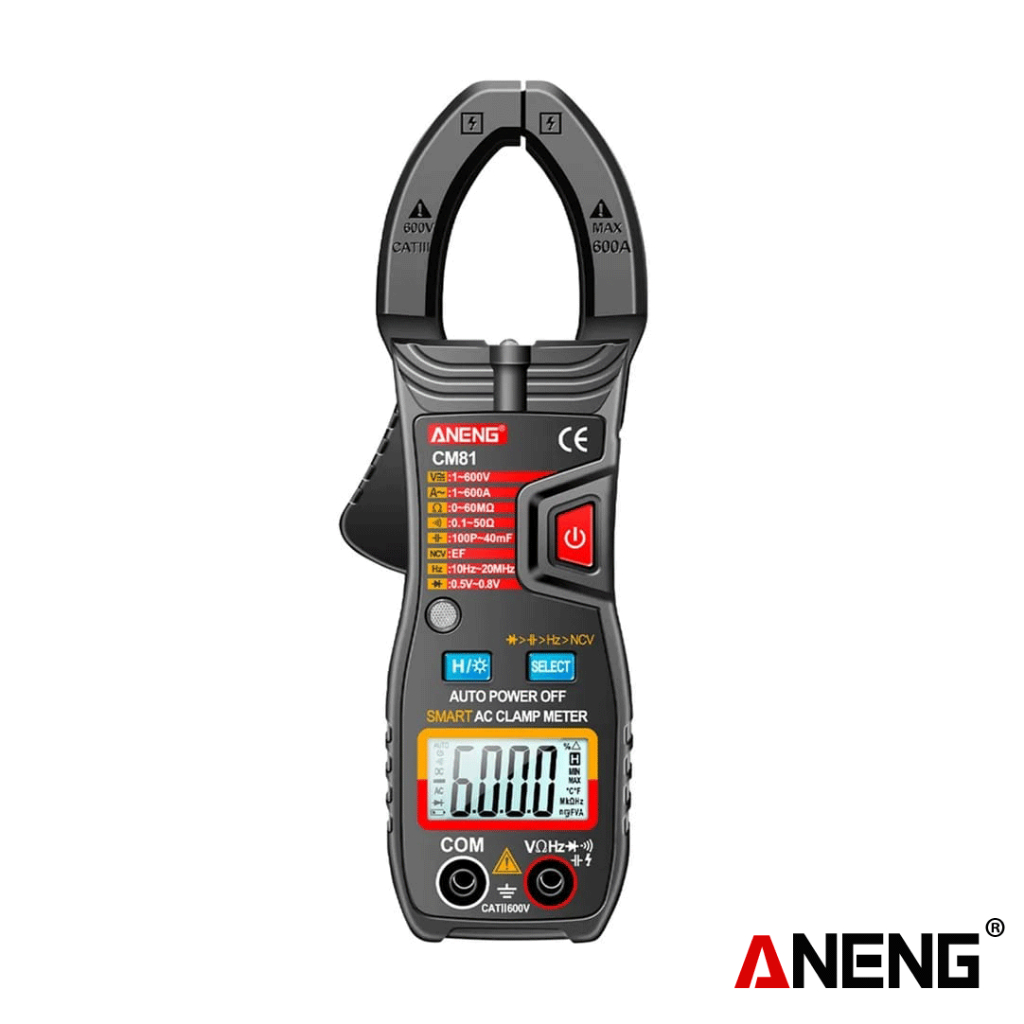 Jual Aneng CM81 Clamp Meter AC Current Ammeter Tester Car Hz ...