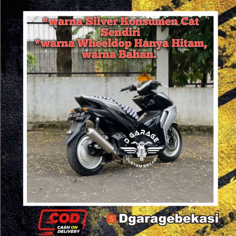 Jual (COD) WHEELDOP AEROX 155 wildop PNP Velg Original Yamaha Aerox155 ...