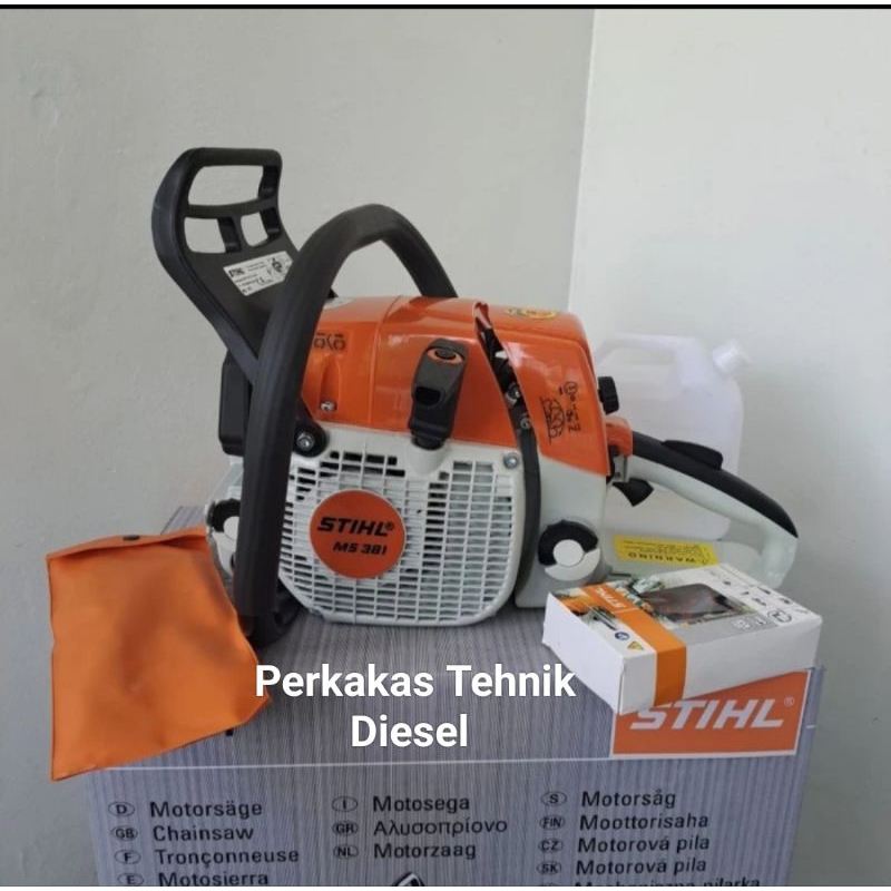 Jual Mesin Gergaji Senso STIHL MS-381 Bar 25" Inchi 42T Made In Brazil | Shopee Indonesia