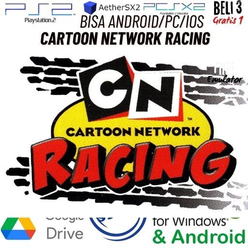 Jual PS 2 Cartoon Network Racing | Bisa di PC / Android / IOS Plus ...