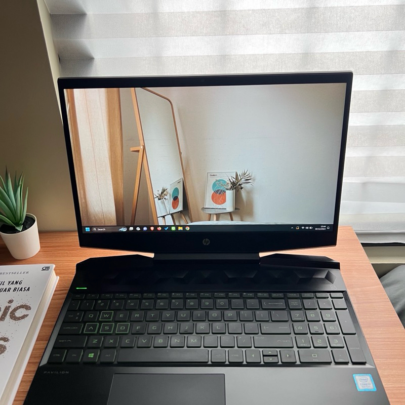 Jual SECOND LAPTOP HP PAVILION GAMING 15, Intel Core i7 9750H, RAM 32GB ...