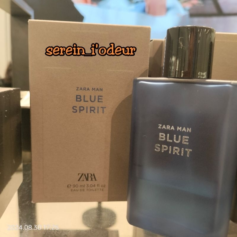 Jual PARFUM ZARA MAN BLUE SPIRIT 90ML + BODY SPRAY BLUE SPIRIT 150ML ...