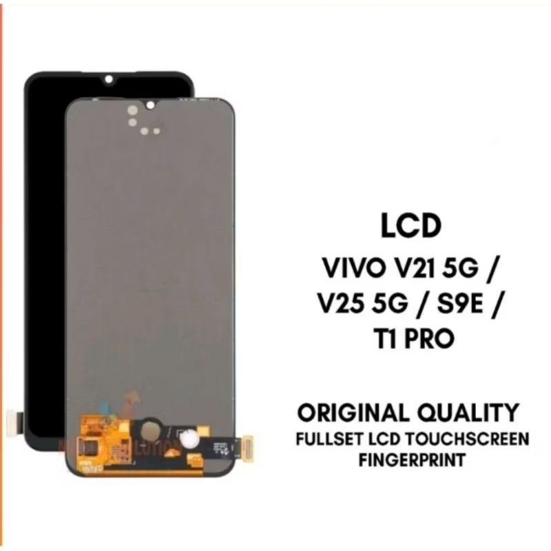 Jual LCD TS TOUCHSCREEN VIVO V21 5G/V25 5G/T1 PRO FULLSET | Shopee Indonesia
