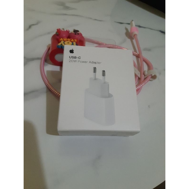 Jual adaptor + kabel iphone original ibox | Shopee Indonesia