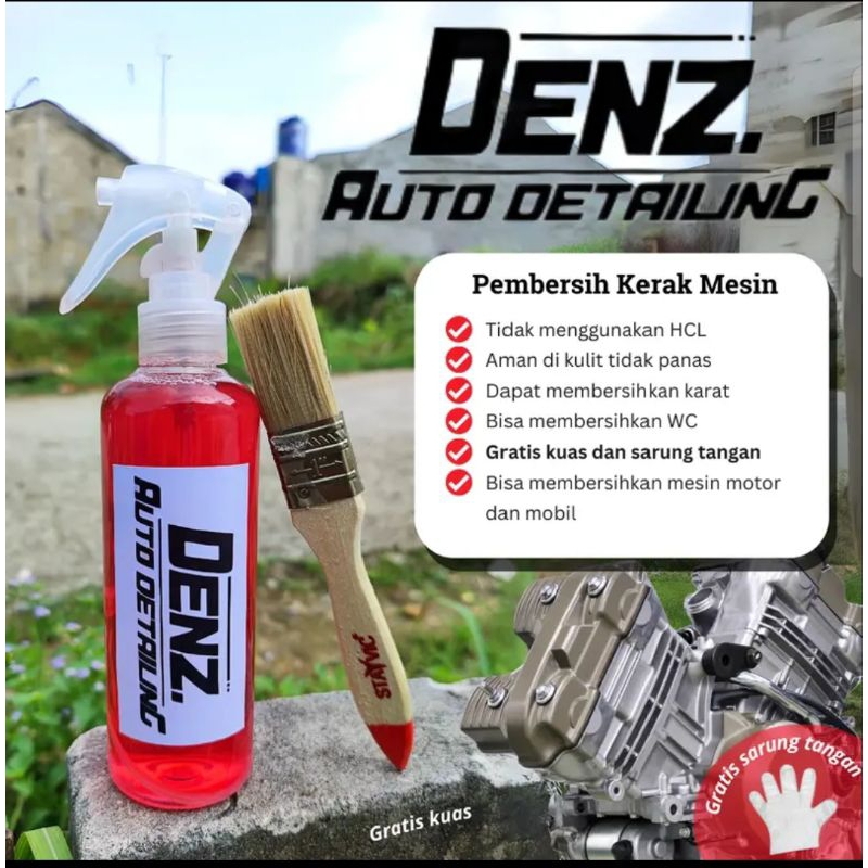 Jual Denz Auto Detailing Cairan Pembersih Blok Mesin Motor Mobil ...