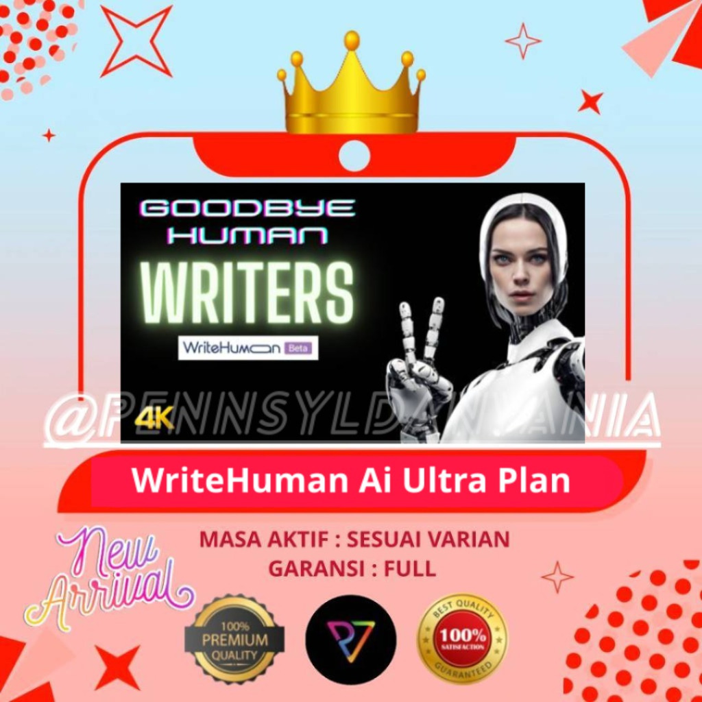 Jual WriteHuman - Ultra Plan Bypass AI detection with the world's most powerful AI Humanizer ...