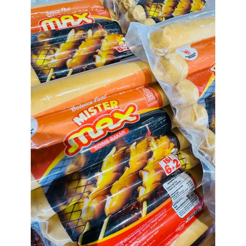 Jual Mister Max Sosis Ayam Jumbo 8pcs 500gr | Shopee Indonesia