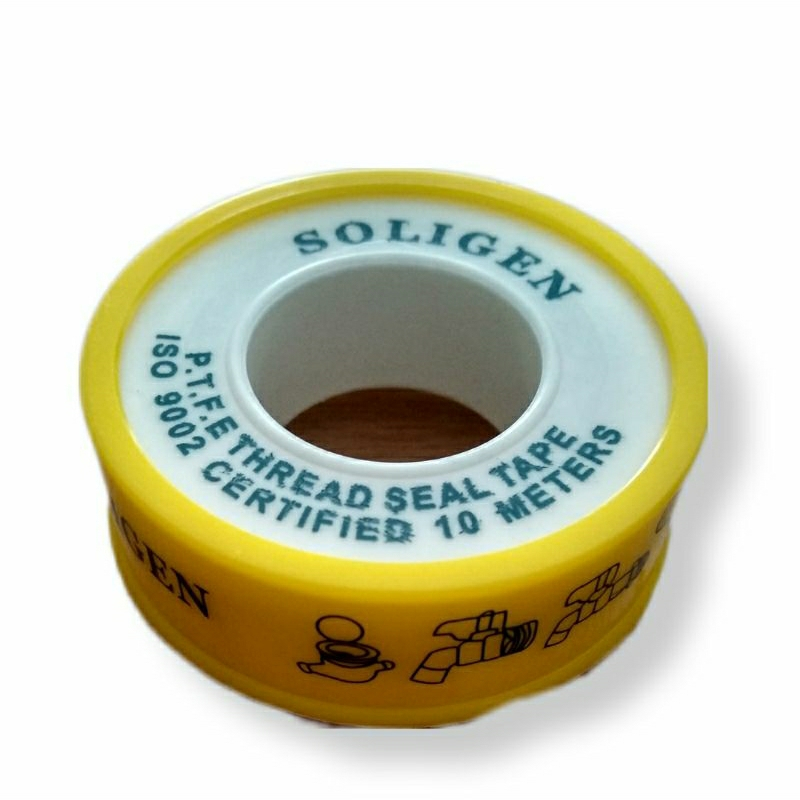Jual Isolasi Drat Pipa Kran Air - Seal Tape Solatip Siltep Label Random ...