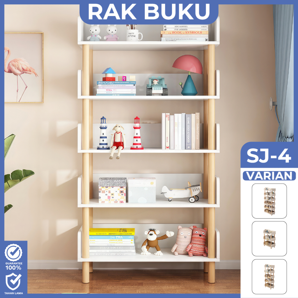 Jual Rak Susun Buku 6 Tingkat Rak Penyimpanan Rak Buku Minimalis ...
