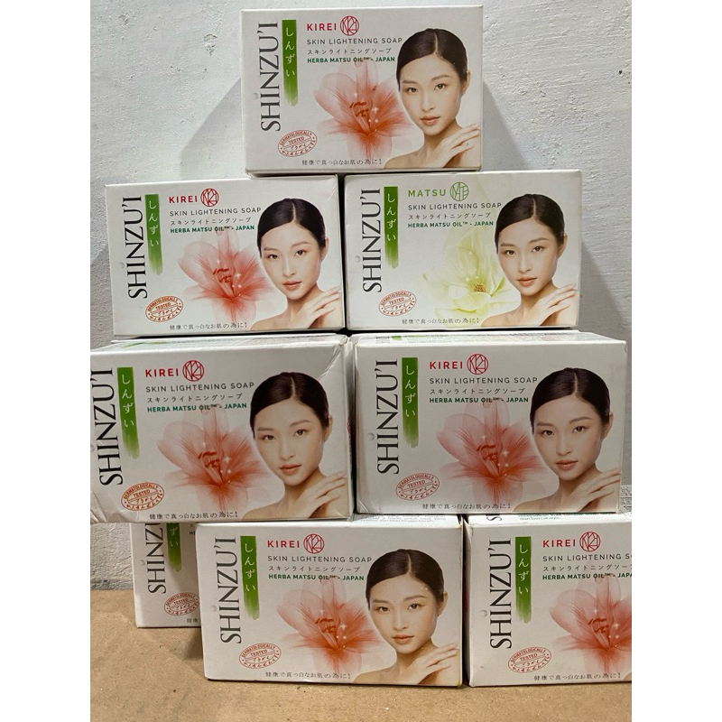 Jual SHINZUI Skin Lightening Bar soap 80gr | sabun mandi batang SHINZU ...