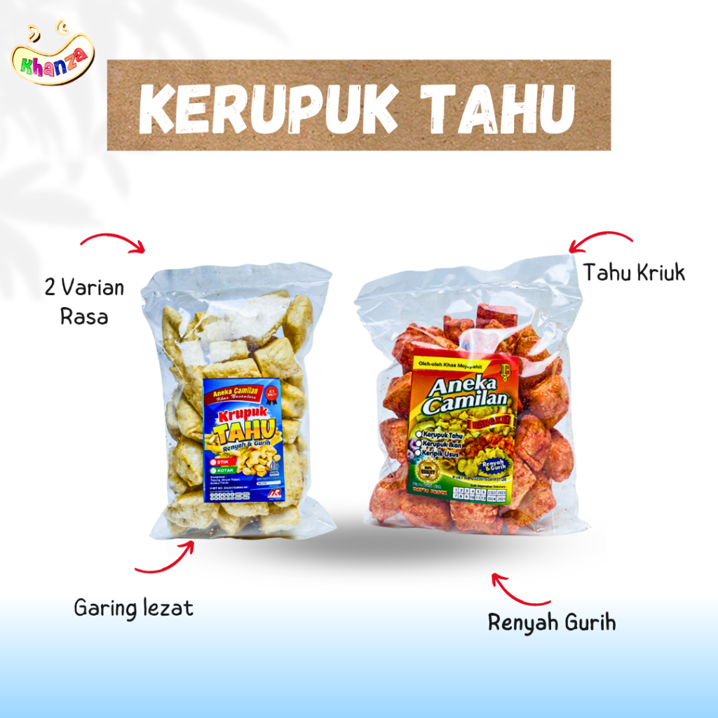 Jual Kerupuk Tahu Rasa Original dan Pedas | Shopee Indonesia