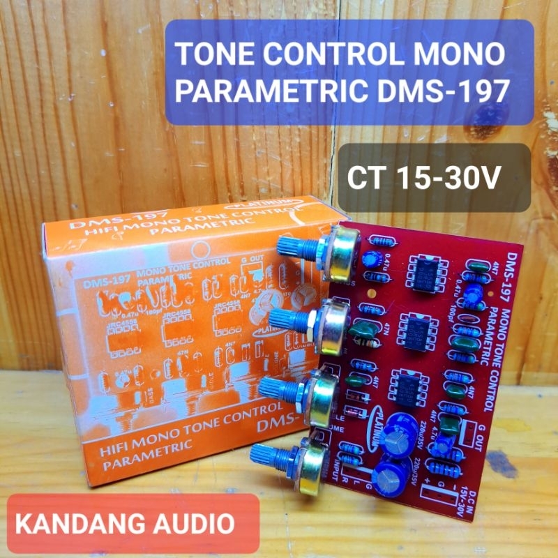 Jual TONE CONTROL MONO HIFI PARAMETRIC DMS-197 | Shopee Indonesia