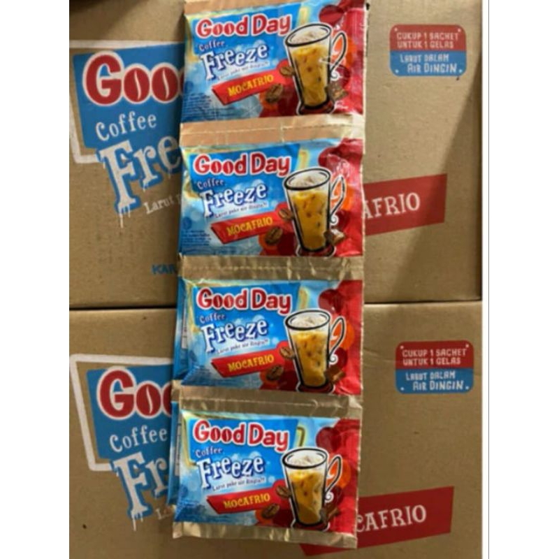 Jual GOOD DAY FREEZE 1 RENCENG ISI 10 PCS | Shopee Indonesia