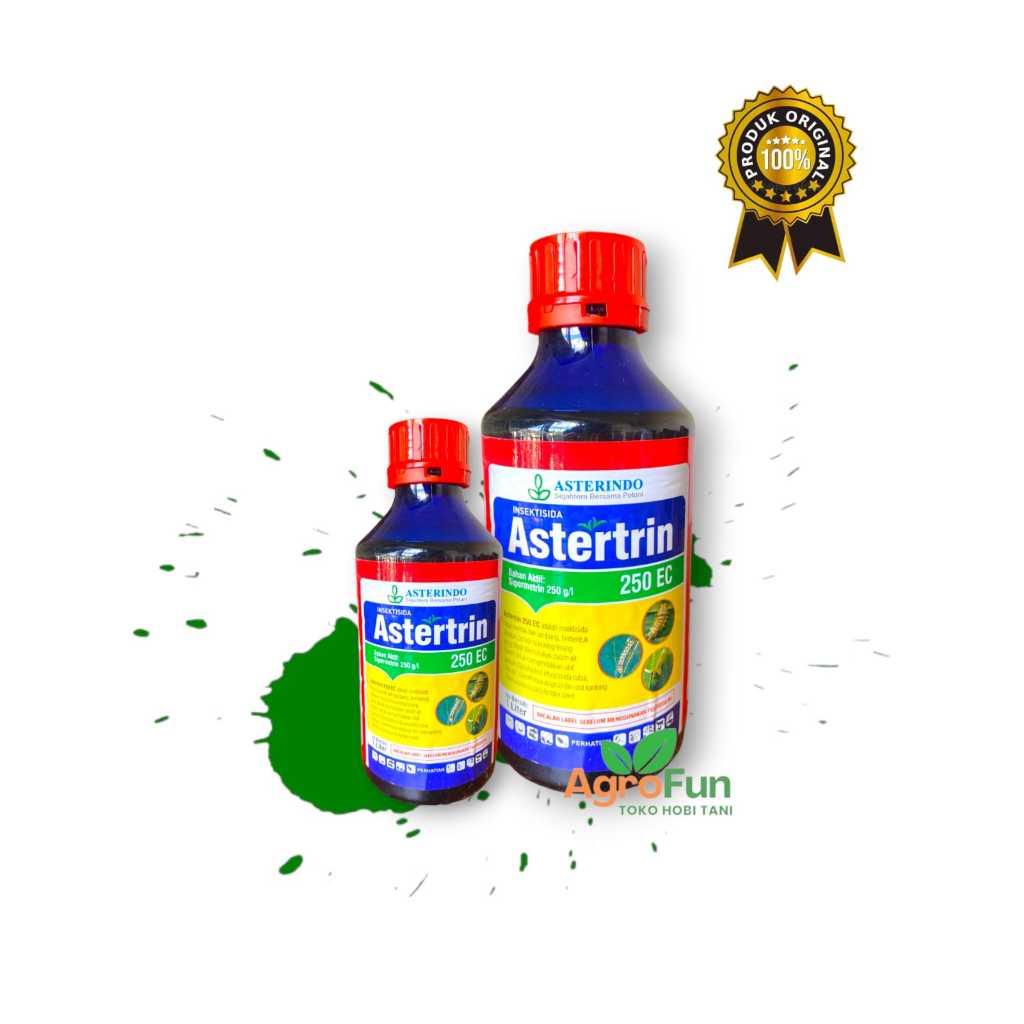 Jual Insektisida Astertrin 250EC kemasan 1Liter - mengendalikan ulat ...