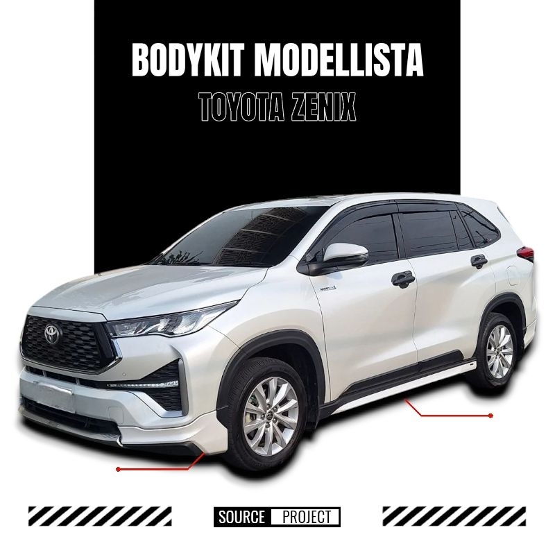 Jual BODYKIT TOYOTA ZENIX MODELLISTA WITH SIDE MOULDING | Shopee Indonesia