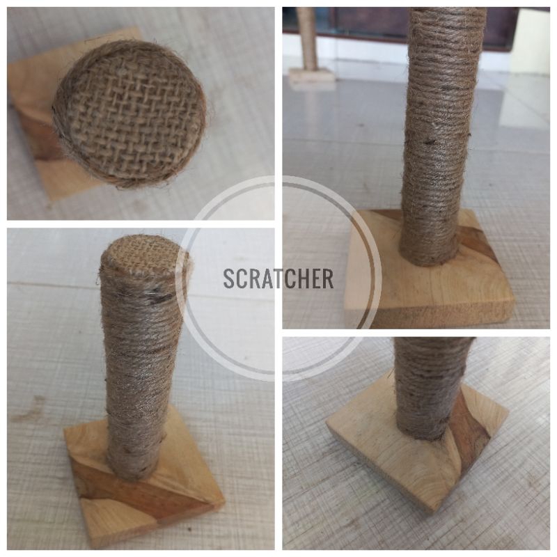 Jual GARUKAN KUCING TALI GONI CAT SCRATCHER TIANG PENGGARUK ALAT ...