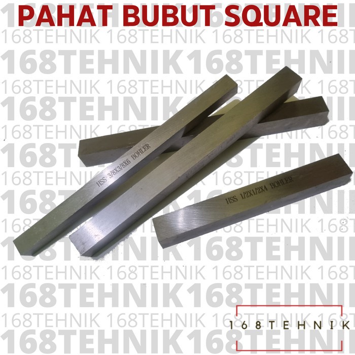 Jual PISAU BUBUT HSS 1/8X4 PANJANG 4INCH / PAHAT BUBUT KOTAK 1/8X4 ...