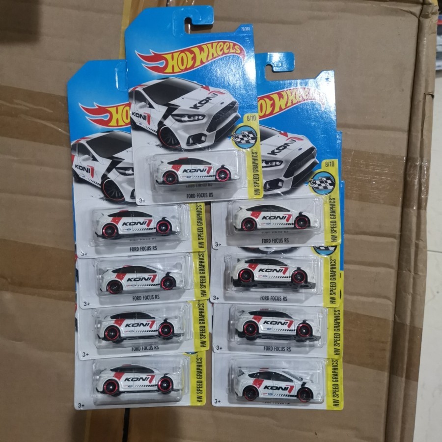 Jual Hot Wheels Ford Focus Putih HW Speed Graphics 2016 White Koni ...