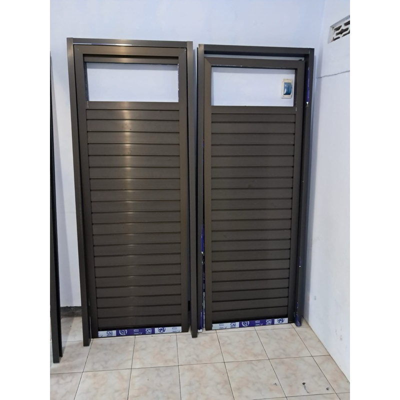 Jual pintu almini buat pintu kamar mandi pintu rumah | Shopee Indonesia