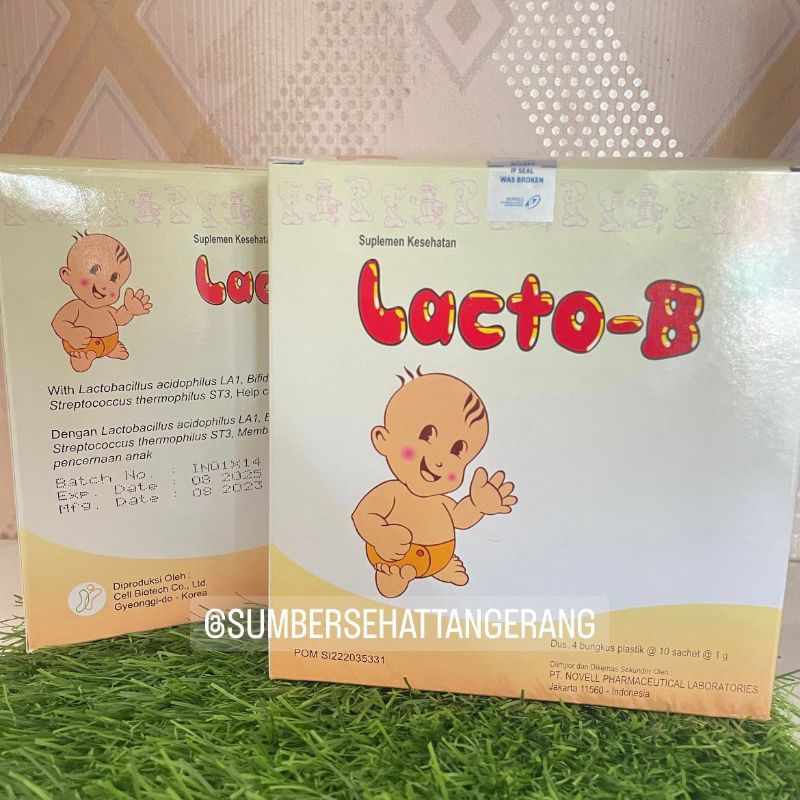 Jual Lacto B per Box probiotik kesehatan pencernaan anak | Shopee Indonesia