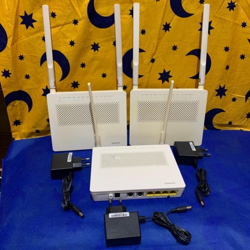 Jual HUAWEI 5H HG8245H (Router & Adaptor) Fort Biru'Ijo GPON Terminal ...