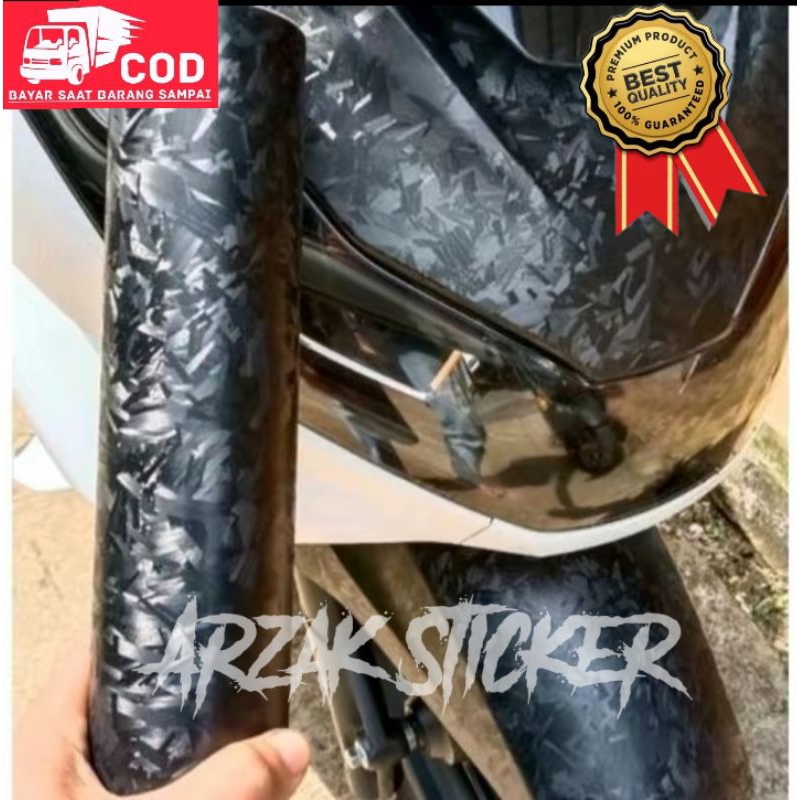 Jual Stiker Skotlet Karbon Forged / Sticker Carbon Forged doff / Stiker ...