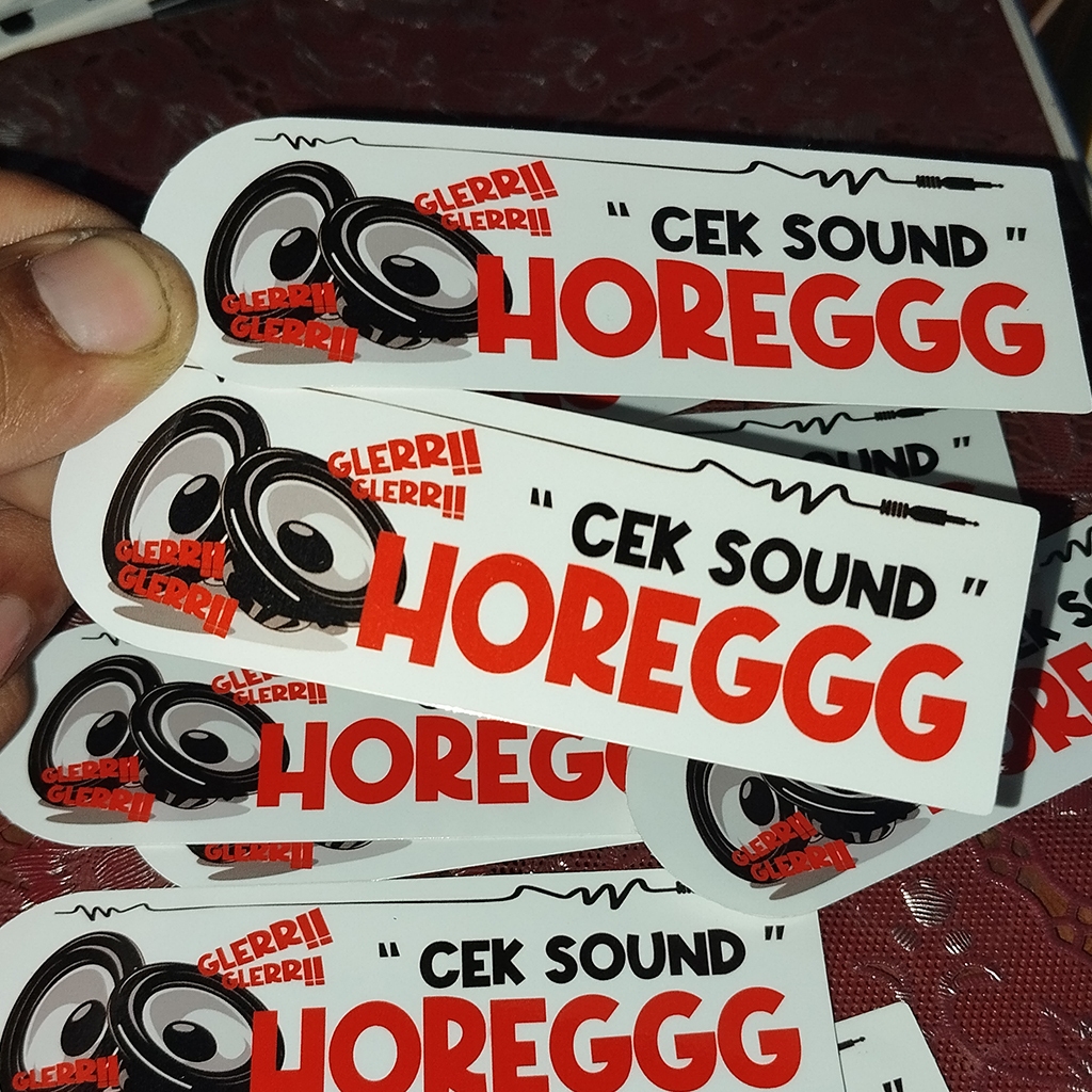 Jual Stiker Sound Horeg / Sound Balap Jatim | Shopee Indonesia